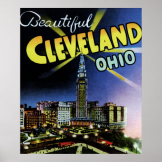 Cleveland Posters, Cleveland Prints, Art Prints, Poster Designs