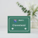 Cleveland Ohio oh Interstate Highway Freeway: Postcard | Zazzle