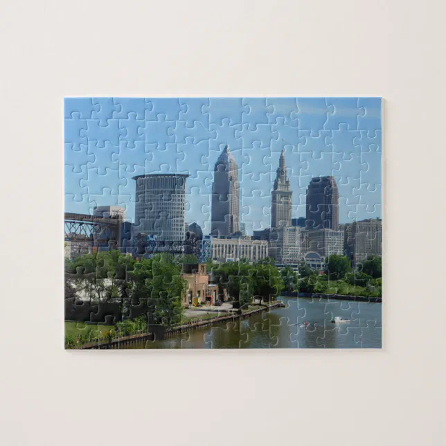Cleveland, Ohio Rolling on the River Puzzle | Zazzle