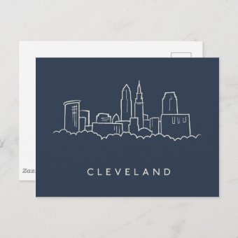 Cleveland Ohio Skyline Postcard | Zazzle