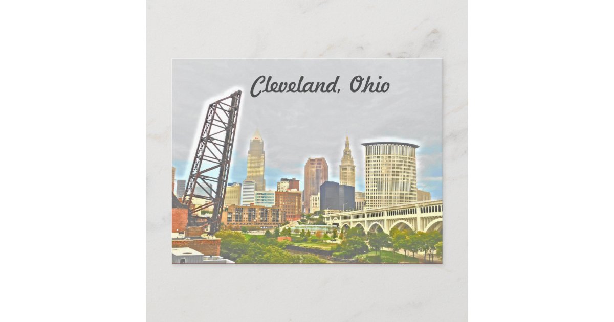 Cleveland Ohio West Bank View Postcard | Zazzle