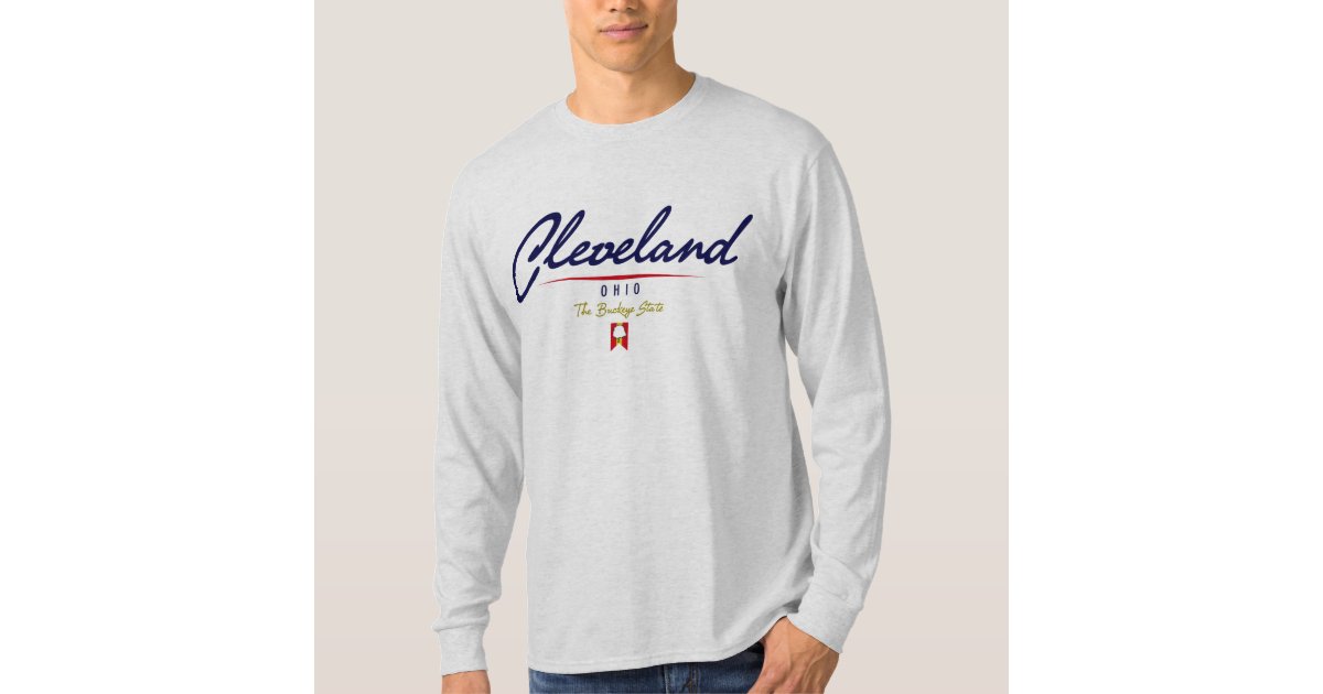 Cleveland Script T-Shirt | Zazzle