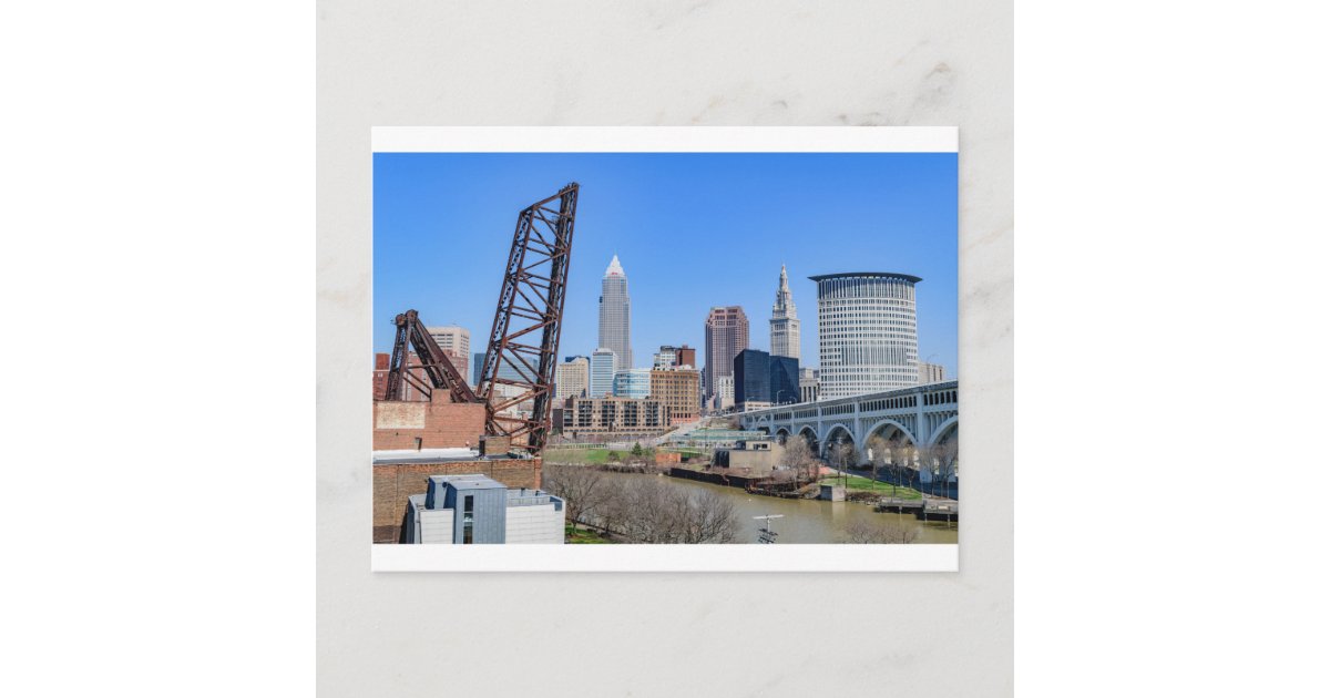 Cleveland Skyline Postcard | Zazzle
