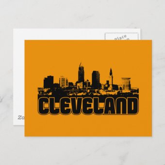Cleveland Skyline Postcard | Zazzle