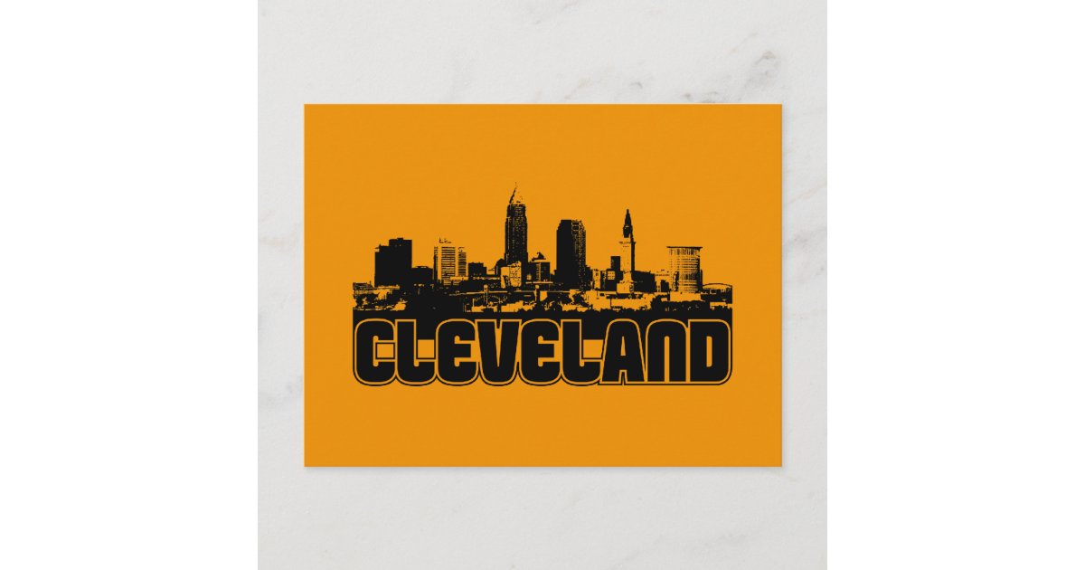 Cleveland Skyline Postcard | Zazzle