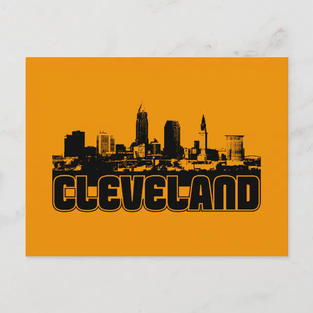 Cleveland Skyline Postcard | Zazzle