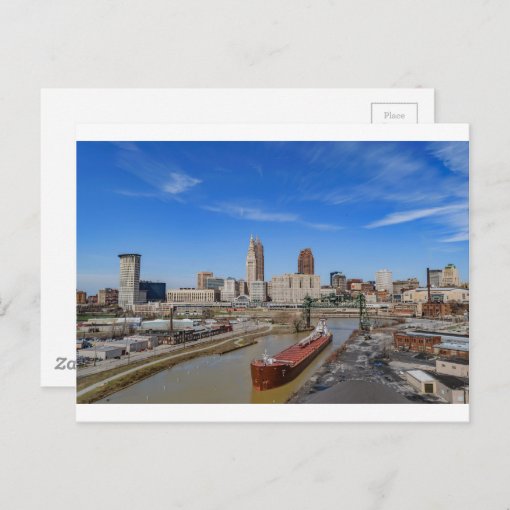 Cleveland Skyline Postcard | Zazzle