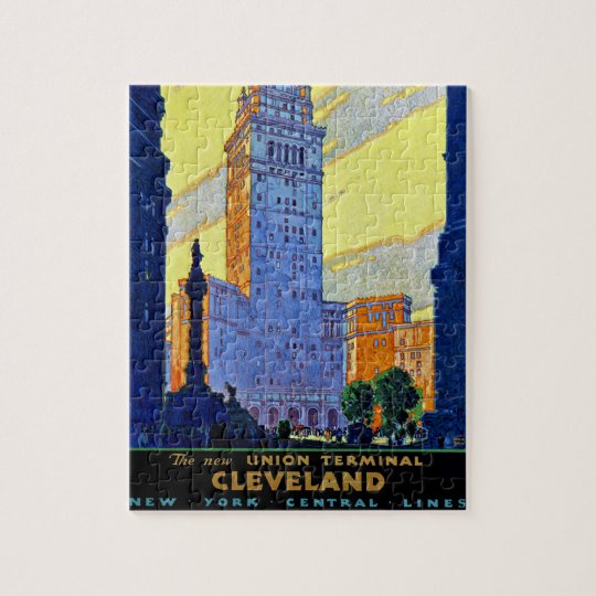 Cleveland Union Terminal Jigsaw Puzzle | Zazzle.com
