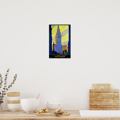 Cleveland Union Terminal Poster | Zazzle