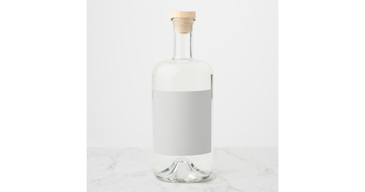 Click Customize it Change to Your Own Liquor Bottle Label | Zazzle