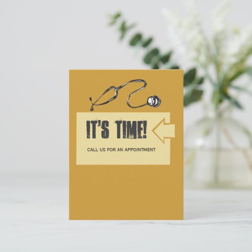 Client Appointment Reminder Postcard | Zazzle