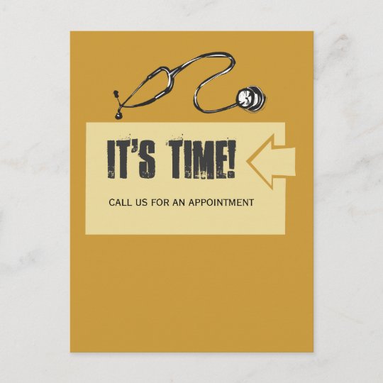 Client Appointment Reminder Postcard | Zazzle.com
