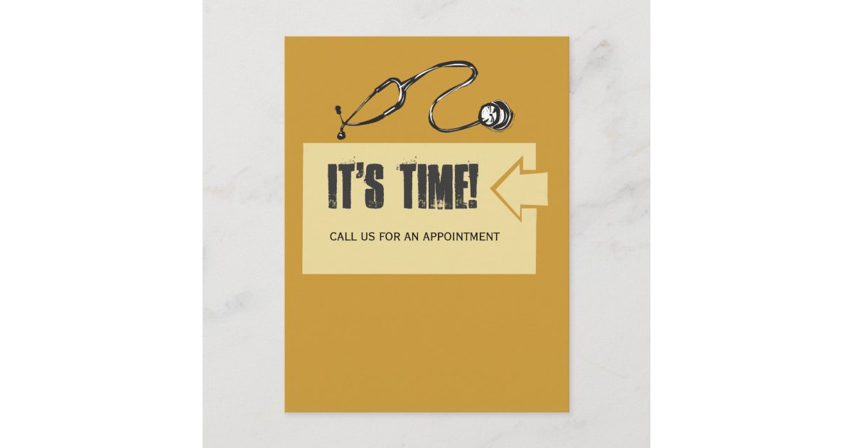Client Appointment Reminder Postcard | Zazzle