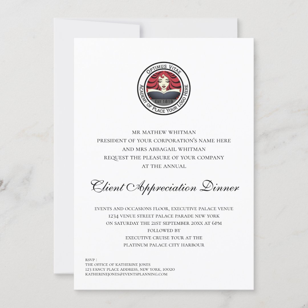 Client Appreciation Event Invitation | Zazzle