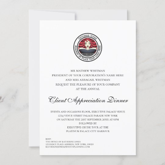 Client Appreciation Event Invitation | Zazzle.com
