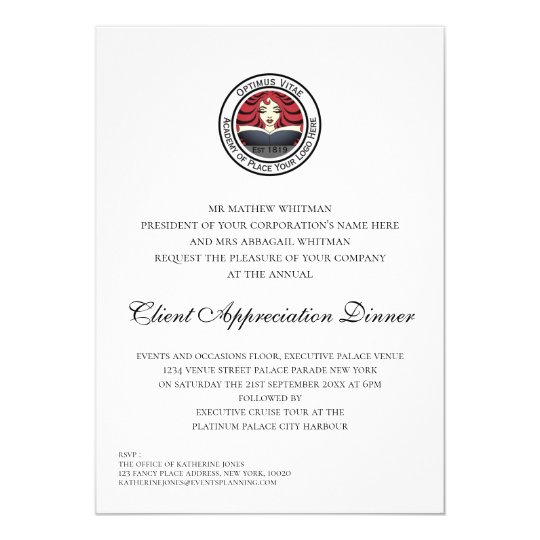 Client Appreciation Event Invitation | Zazzle.com