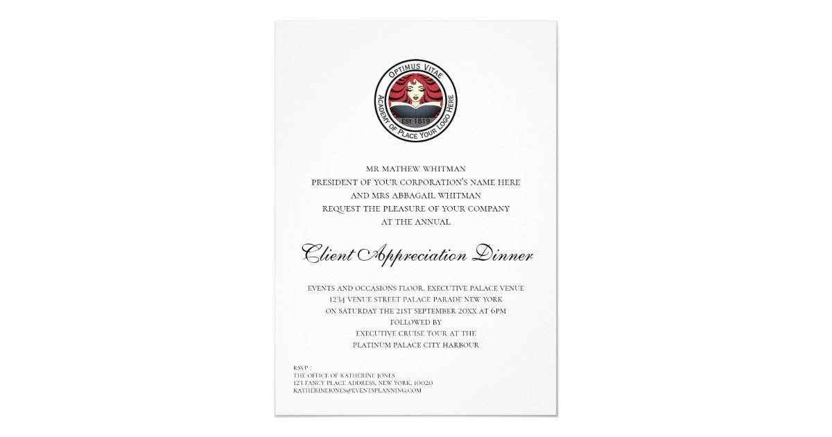 Client Appreciation Event Invitation | Zazzle.com