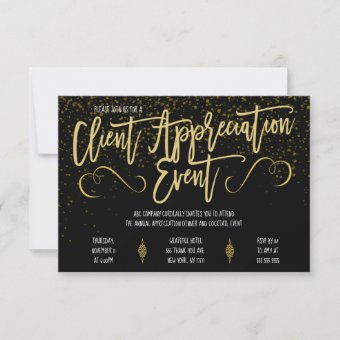 Client Appreciation Event Invitation | Zazzle