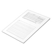 Client consultation form notepad | Zazzle