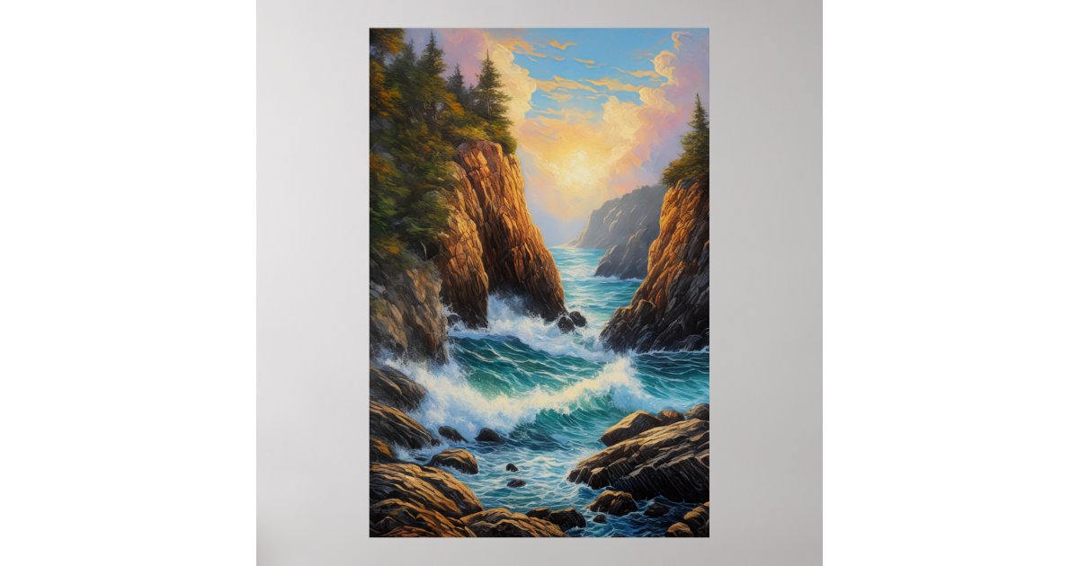 Cliffs of Fury Poster | Zazzle