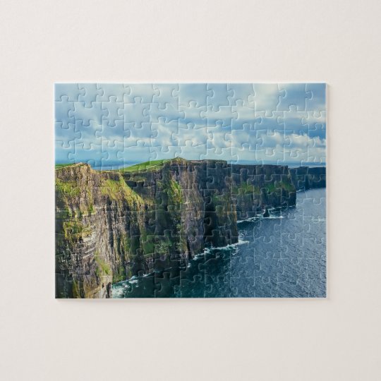 Cliff's of Moher Ireland. Jigsaw Puzzle | Zazzle.com