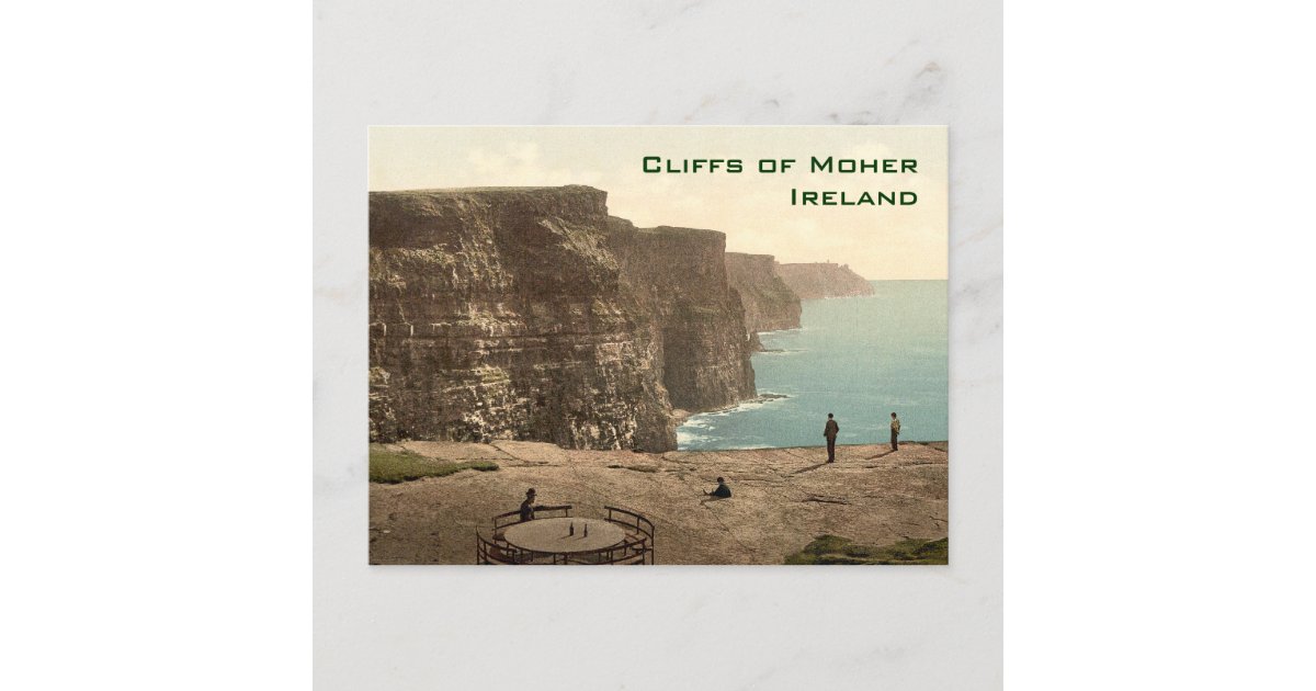 Cliffs of Moher Irish Music Jig Postcard | Zazzle