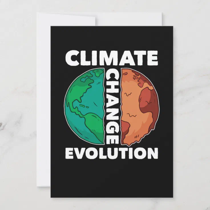 Climate Change Invitation | Zazzle
