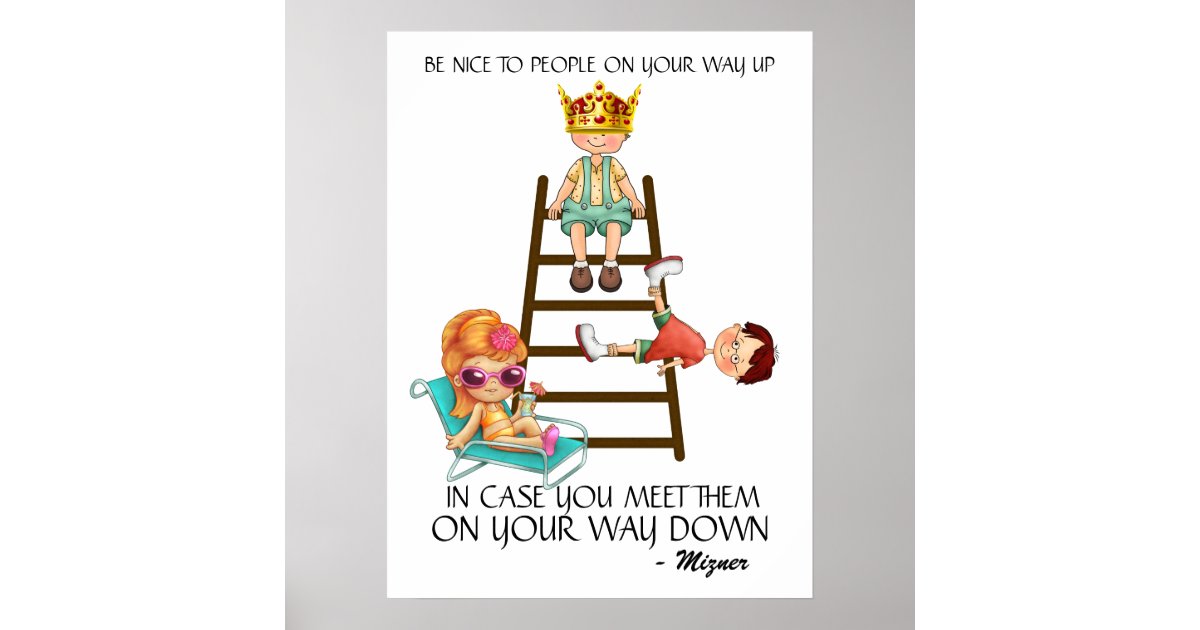 Climbing the Ladder - SRF Poster | Zazzle.com