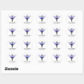 Clinical Engineering Logo Classic Round Sticker | Zazzle