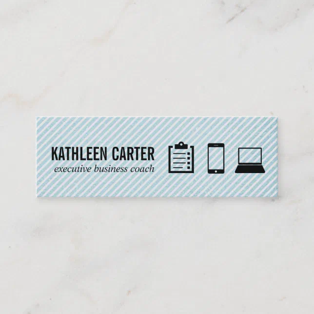 Clip Board | Phone | Laptop Mini Business Card | Zazzle