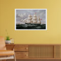 Clipper Barque 'Procymatia' off Dover (oil on canv Poster | Zazzle