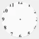 Clock Face Classic Round Sticker | Zazzle