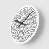 Clock for massage therapist | Zazzle