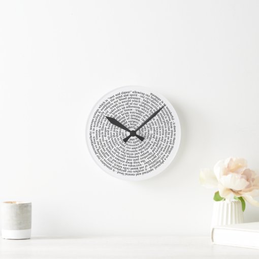 Clock for massage therapist | Zazzle
