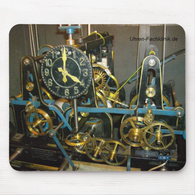 clock mouse pad | Zazzle