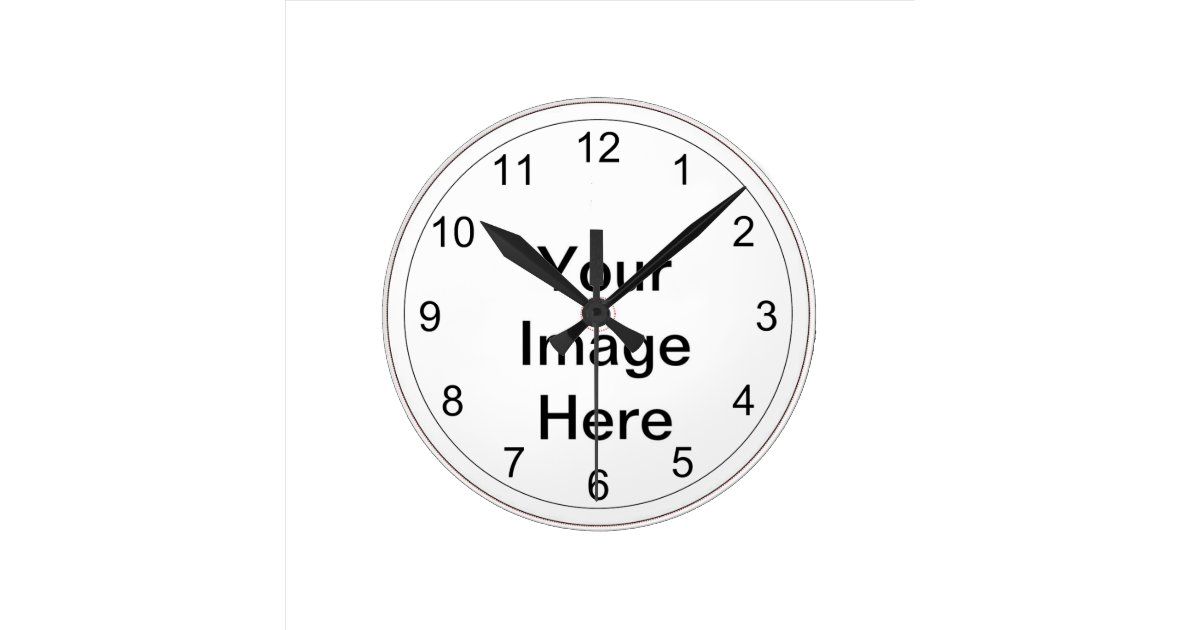 Clock Photo Template - Ready to Customize | Zazzle.com