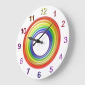Clock - Primary Colors | Zazzle