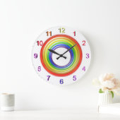 Clock - Primary Colors | Zazzle