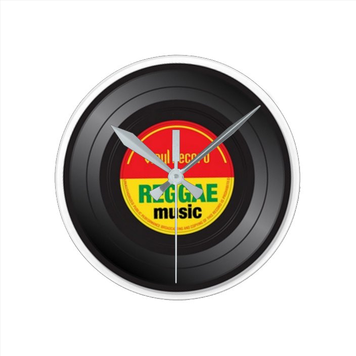 Clock - Reggae Time | Zazzle.com