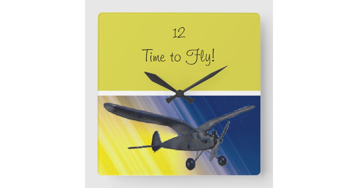 Clock - Spook - model airplane | Zazzle