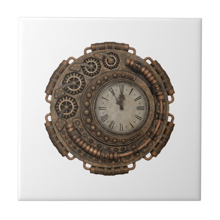 Clock Tile | Zazzle