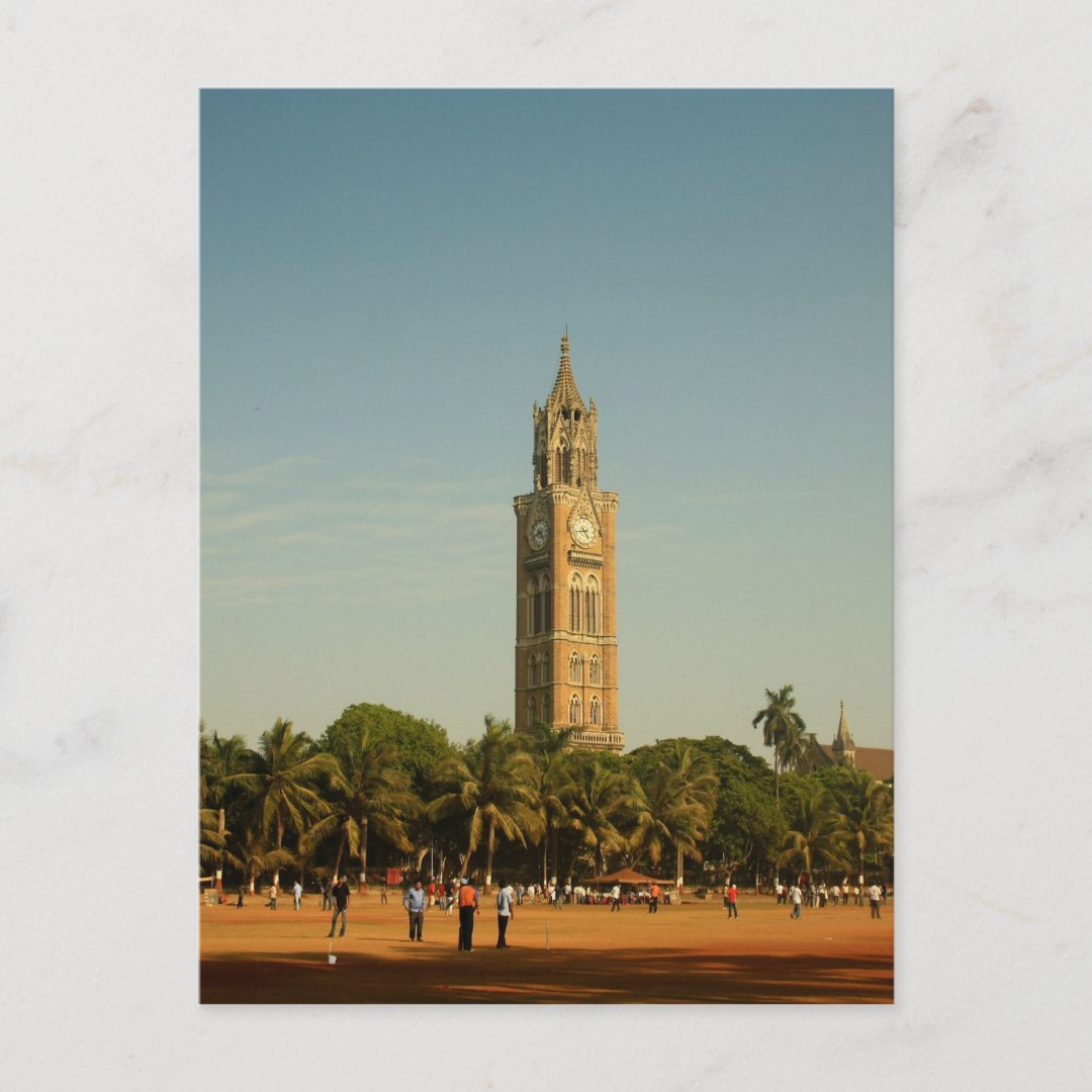 Clock Tower in Mumbai Postcard | Zazzle