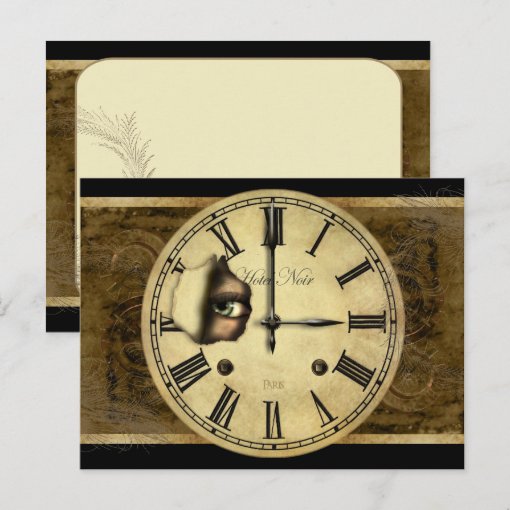 Clock Watching Postcard | Zazzle