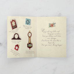 Clocks Get Well Card | Zazzle