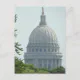 Close Up of the top of the Madison, Wi Capitol Postcard | Zazzle