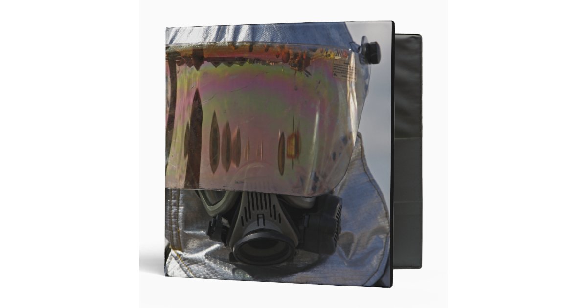 Close-up view of a firefighter binder | Zazzle