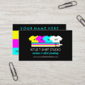 Clothing Apparel Store Print on demand Boutique Business Card | Zazzle