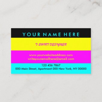 Clothing Apparel Store Print on demand Boutique Business Card | Zazzle
