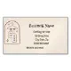 Clothing Consignment Second-hand Thrift Store Business Card Magnet | Zazzle