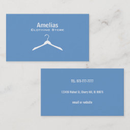 Clothing Store Business Cards | Zazzle
